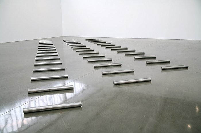 Walter De Maria: 13, 14, 15 Meter Rows, 555 West 24th Street, New York ...