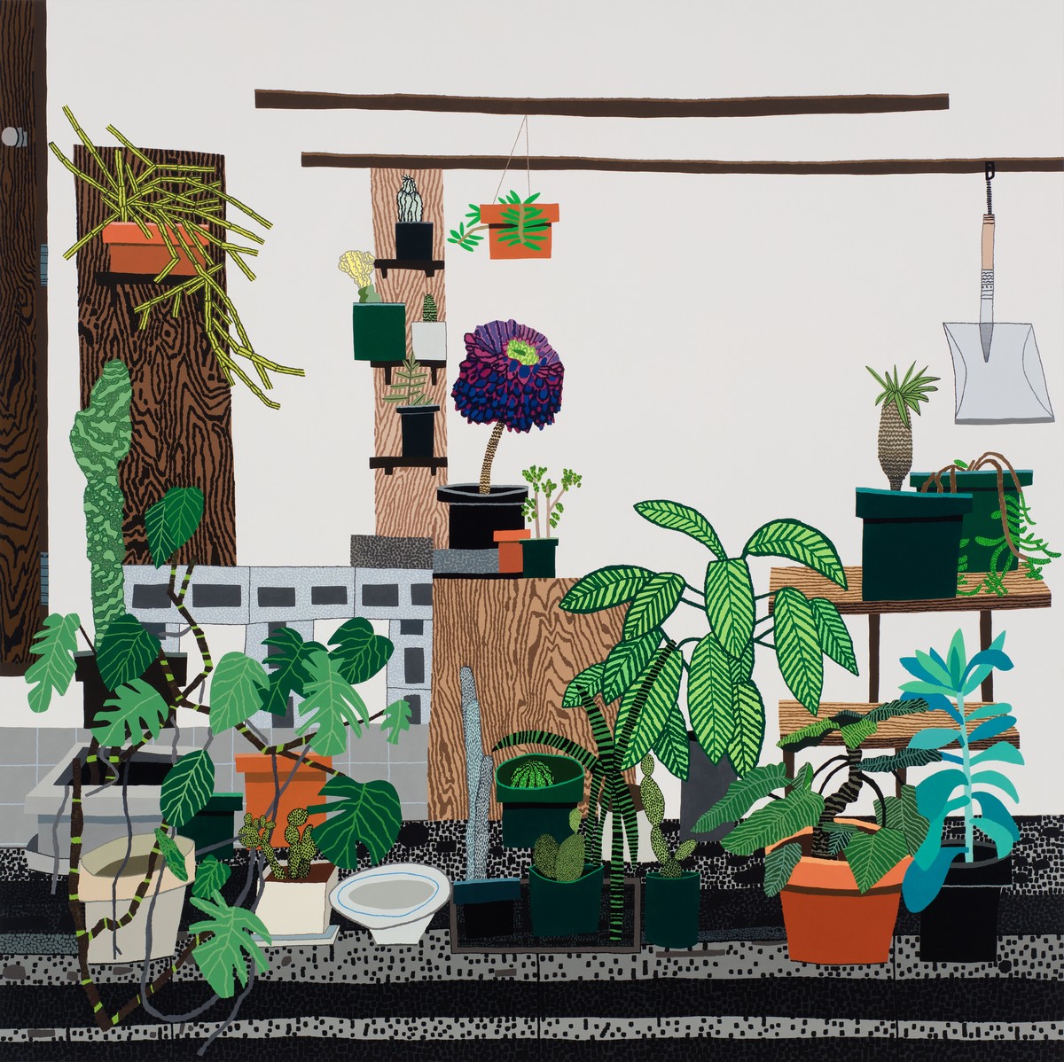 Jonas Wood, 555 West 24th Street, New York, April 24–July 19, 2019 ...