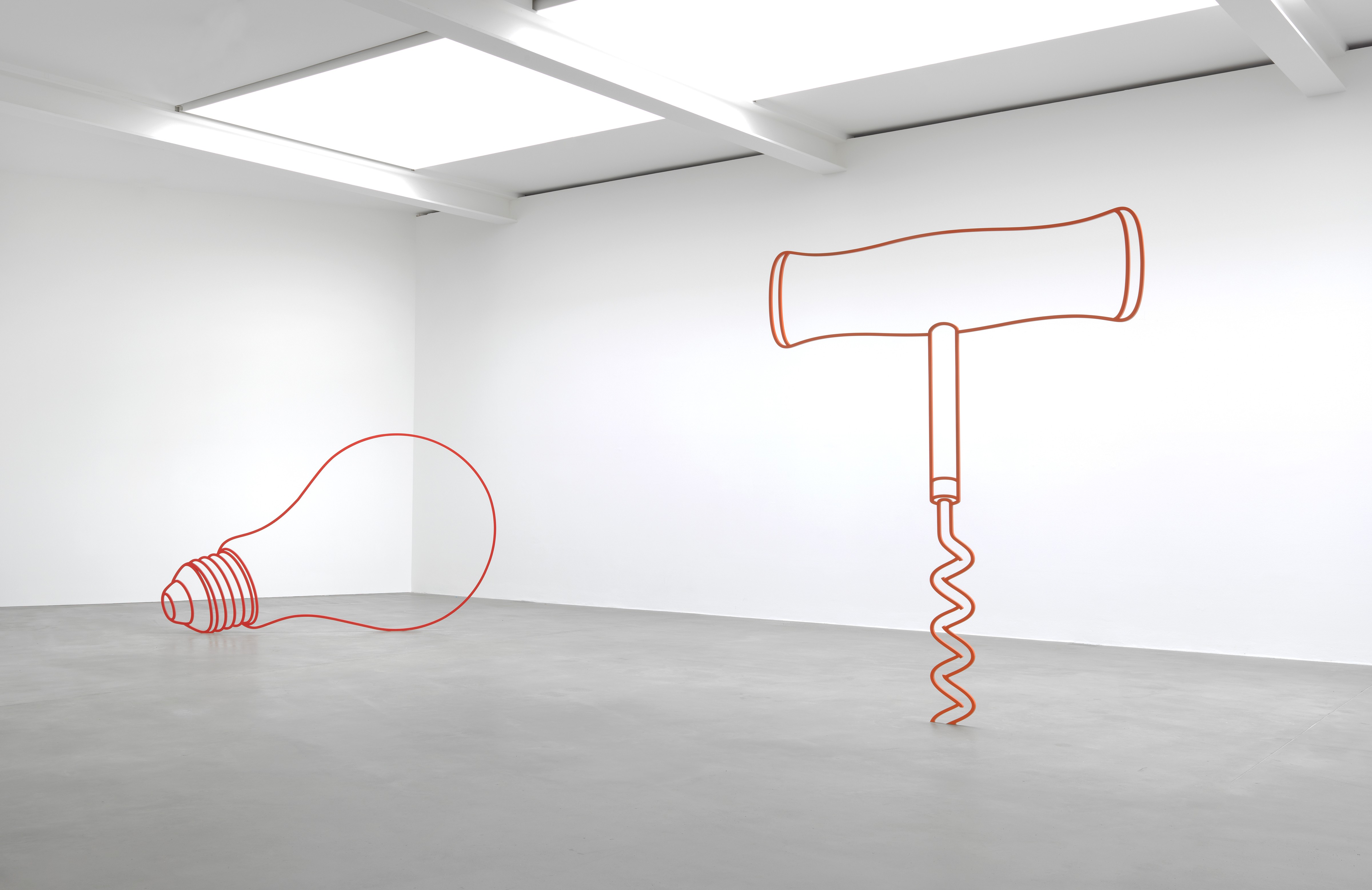 Michael Craig-Martin: Sculpture, Britannia Street, London, May 31 ...