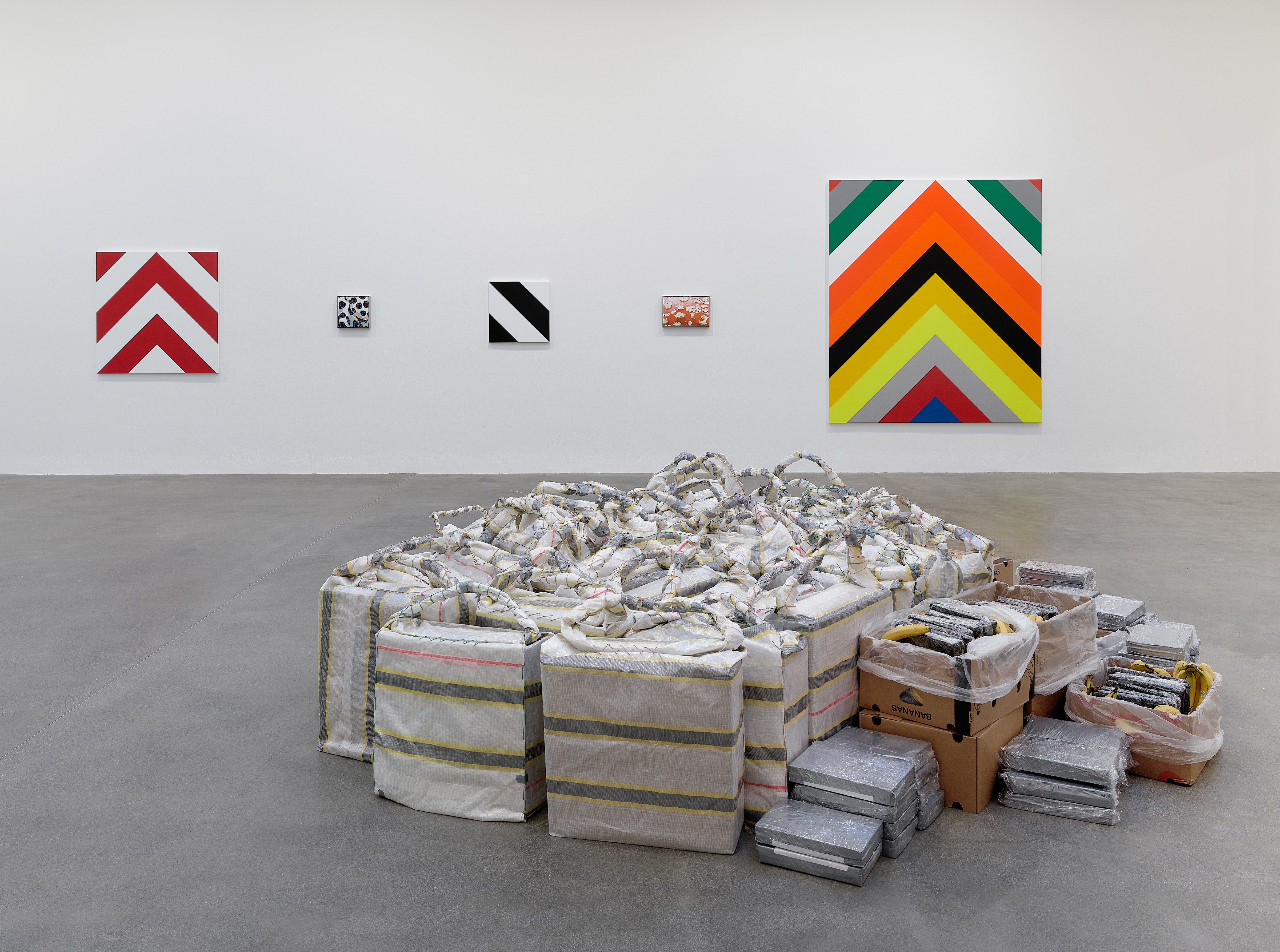 Damien Hirst: Emergency Paintings, Danger Paintings, Hazard Pictures ...