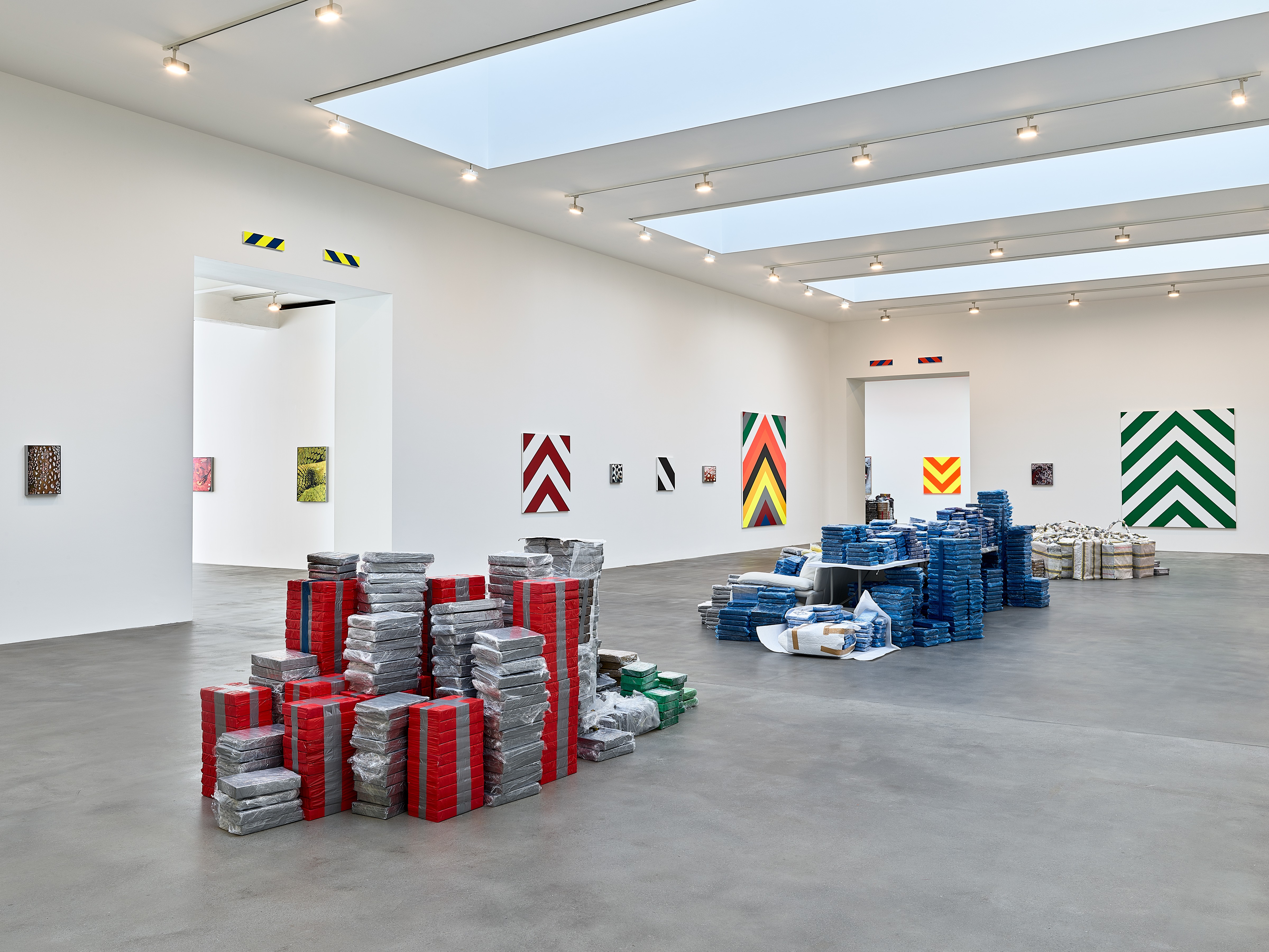 Damien Hirst: Emergency Paintings, Danger Paintings, Hazard Pictures ...