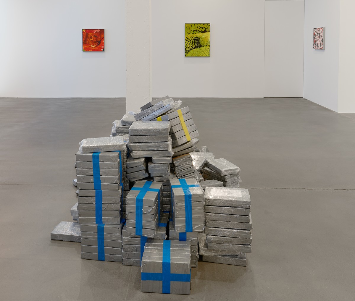 Damien Hirst: Emergency Paintings, Danger Paintings, Hazard Pictures ...
