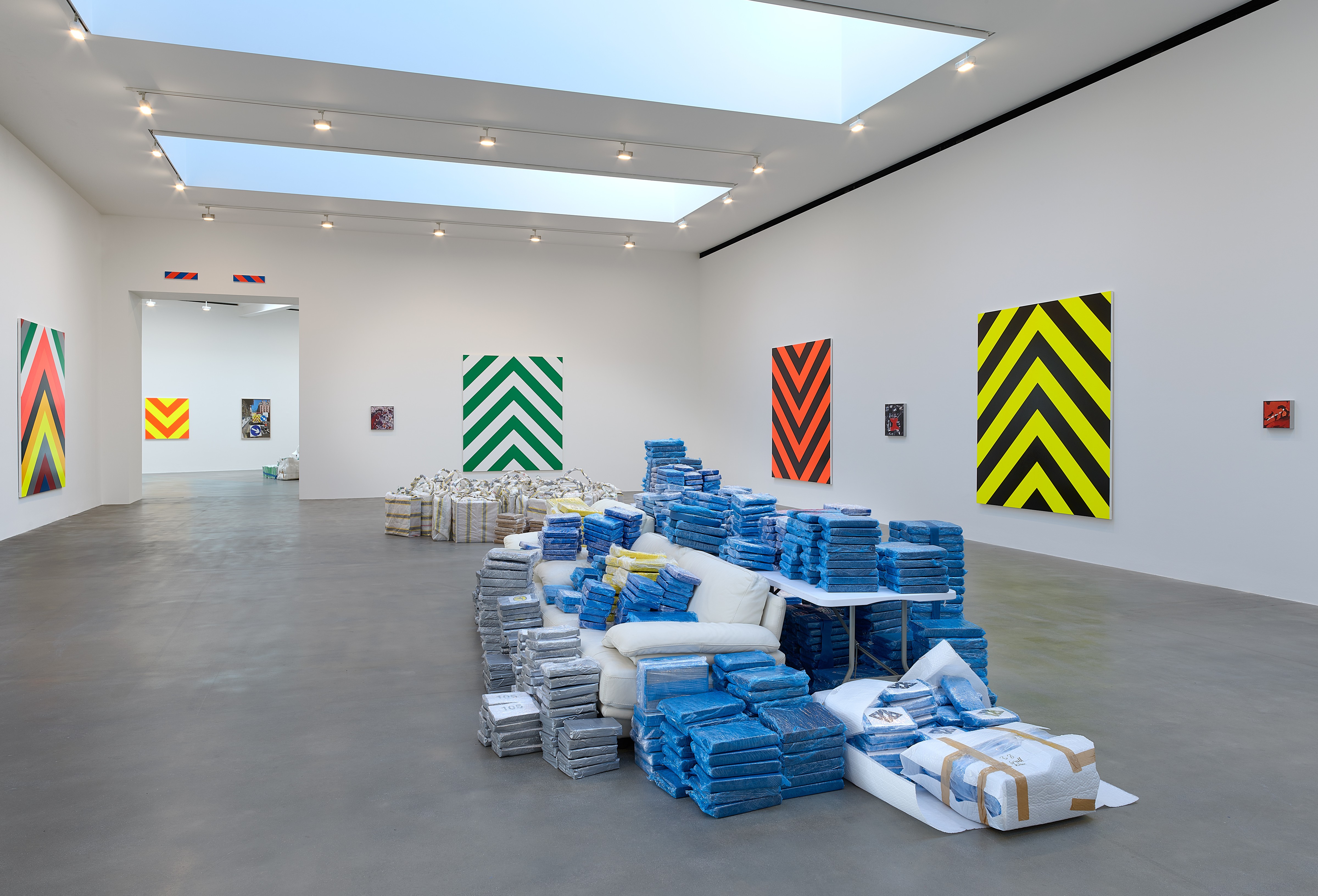 Damien Hirst: Emergency Paintings, Danger Paintings, Hazard Pictures ...
