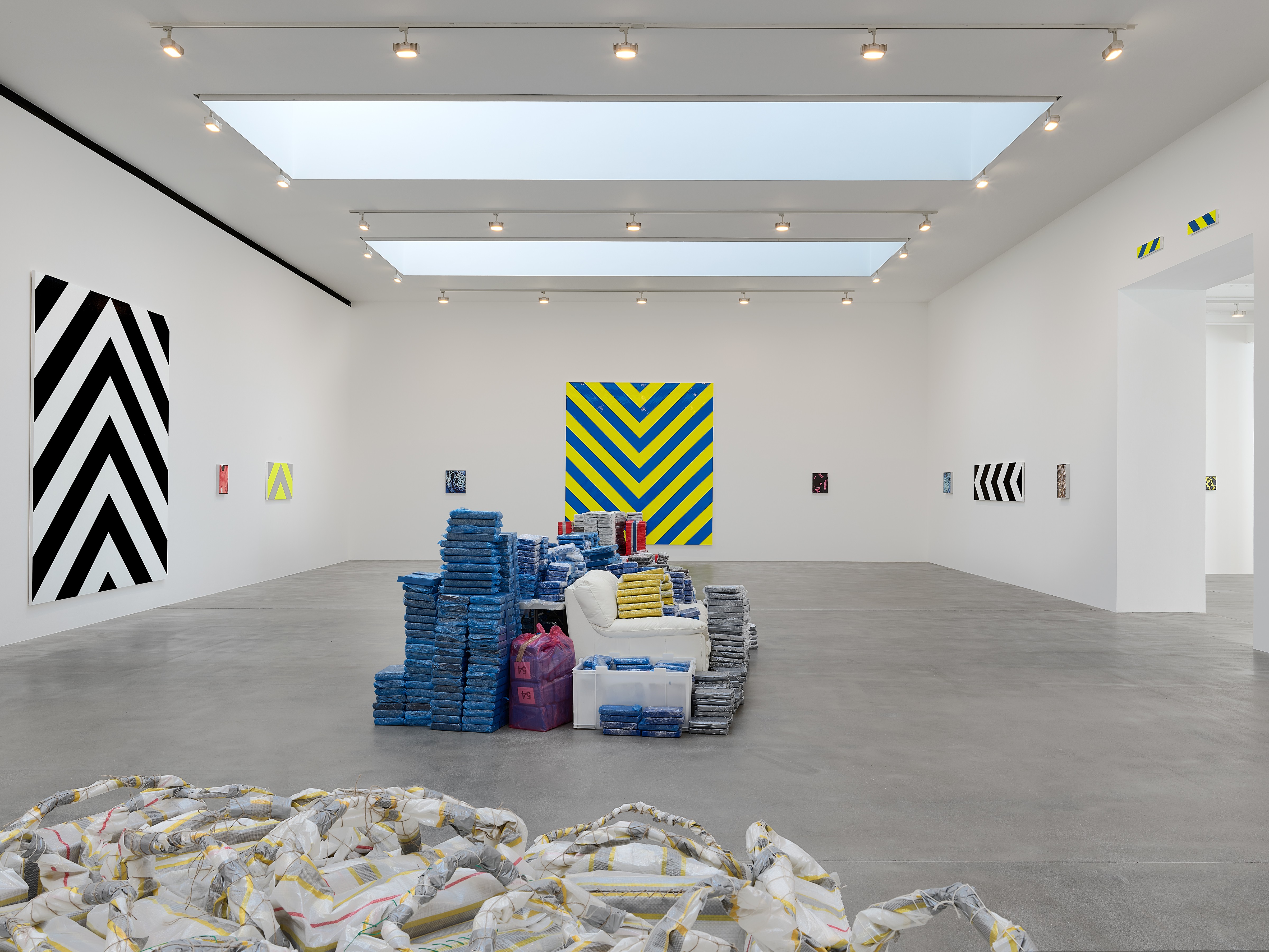 Damien Hirst: Emergency Paintings, Danger Paintings, Hazard Pictures ...