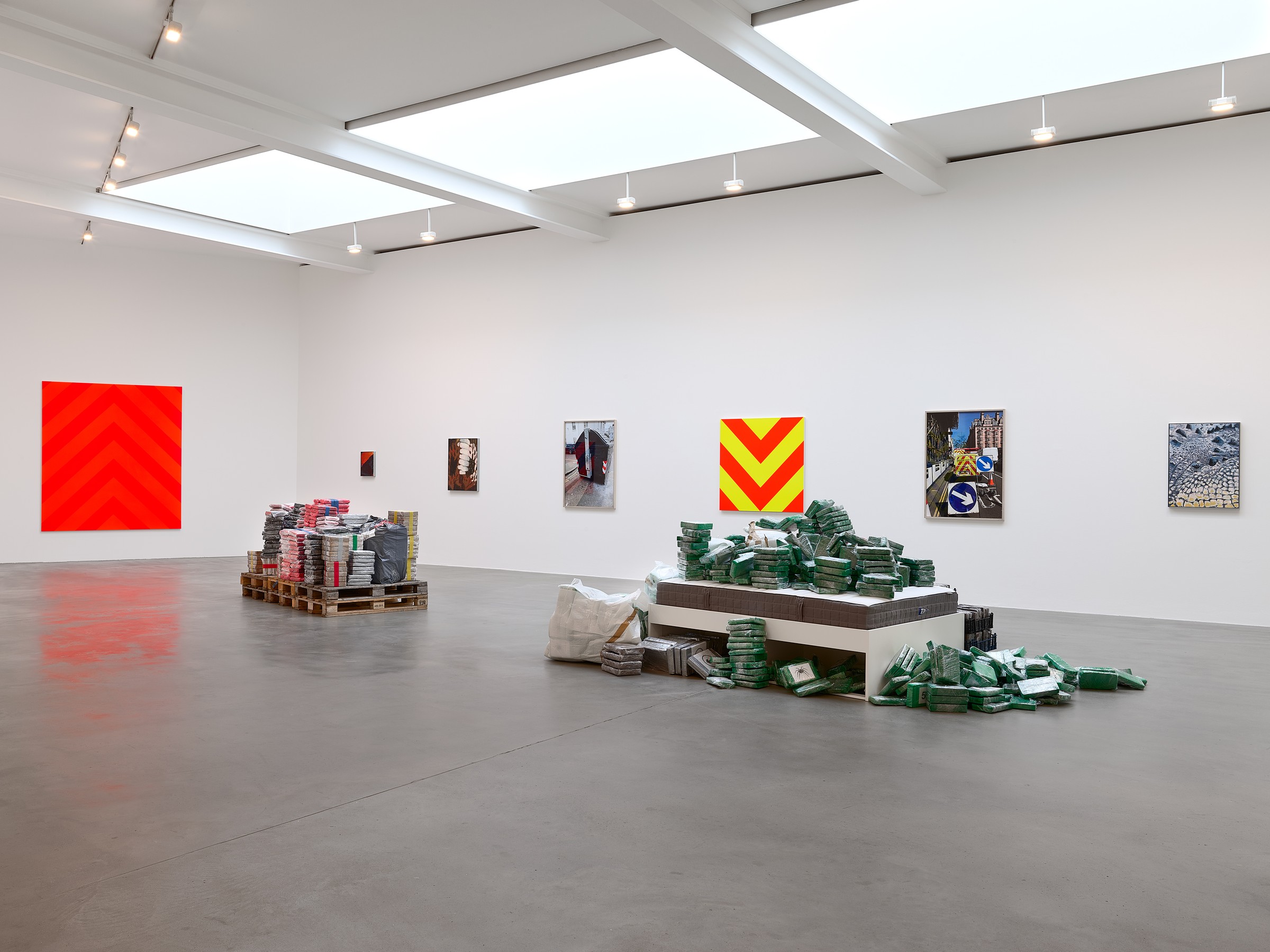 Damien Hirst: Emergency Paintings, Danger Paintings, Hazard Pictures ...