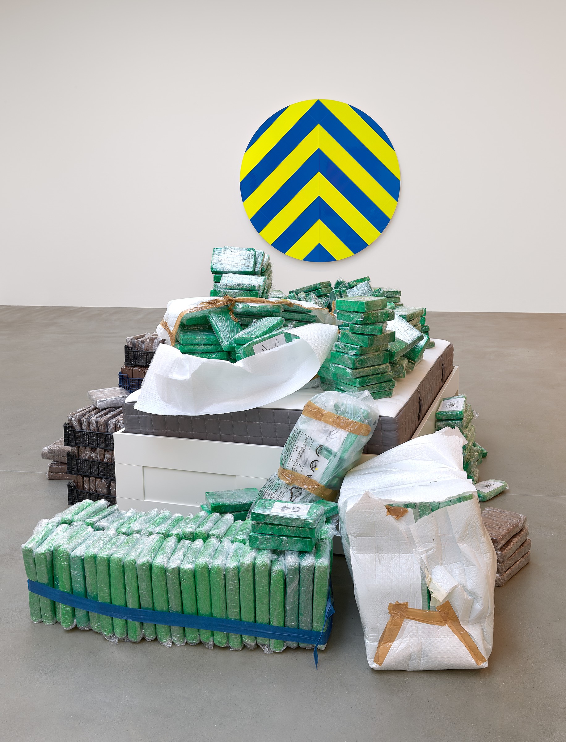 Damien Hirst: Emergency Paintings, Danger Paintings, Hazard Pictures ...