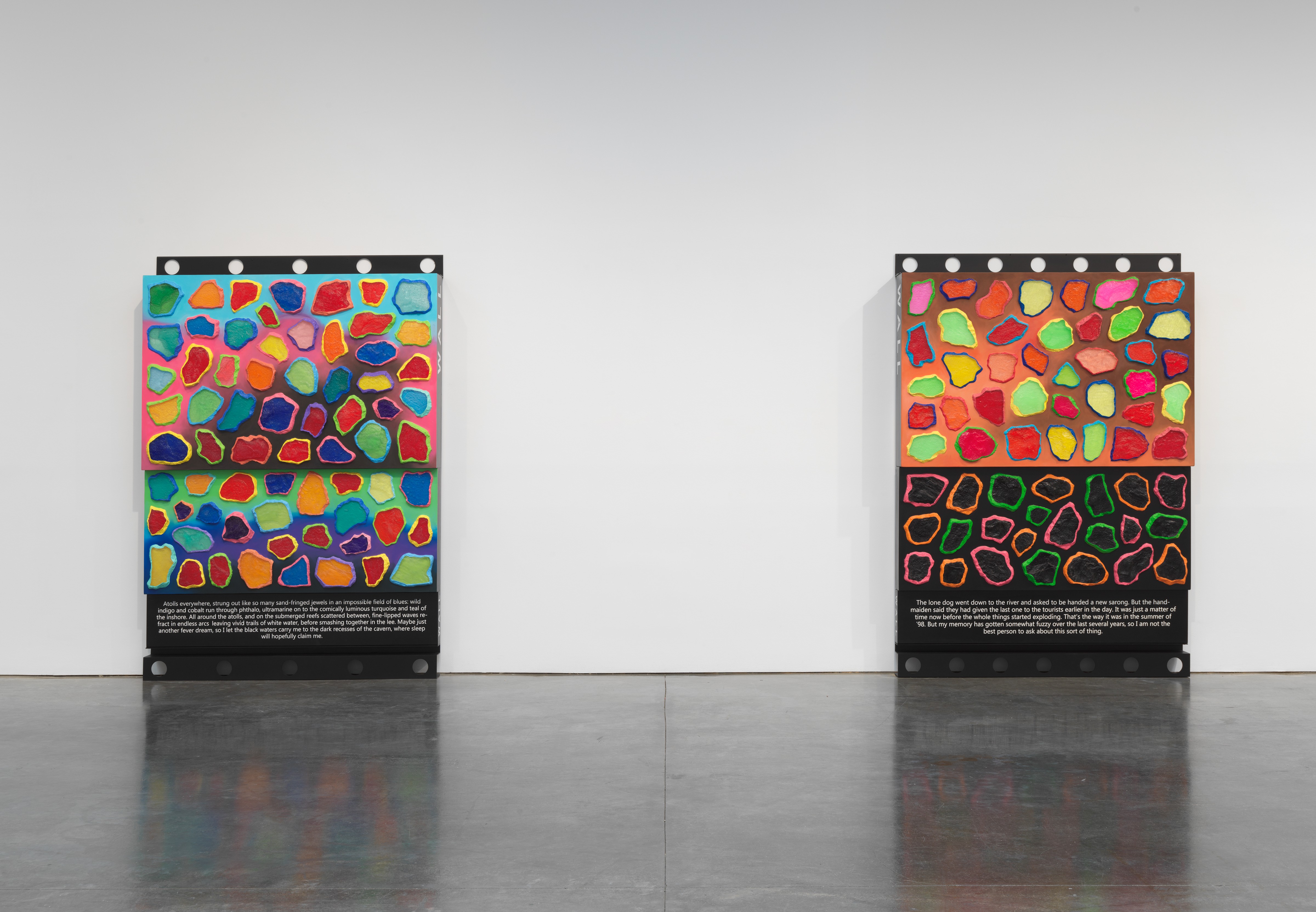 Ashley Bickerton: Susie’s Mother Tongue, West 21st Street, New York ...