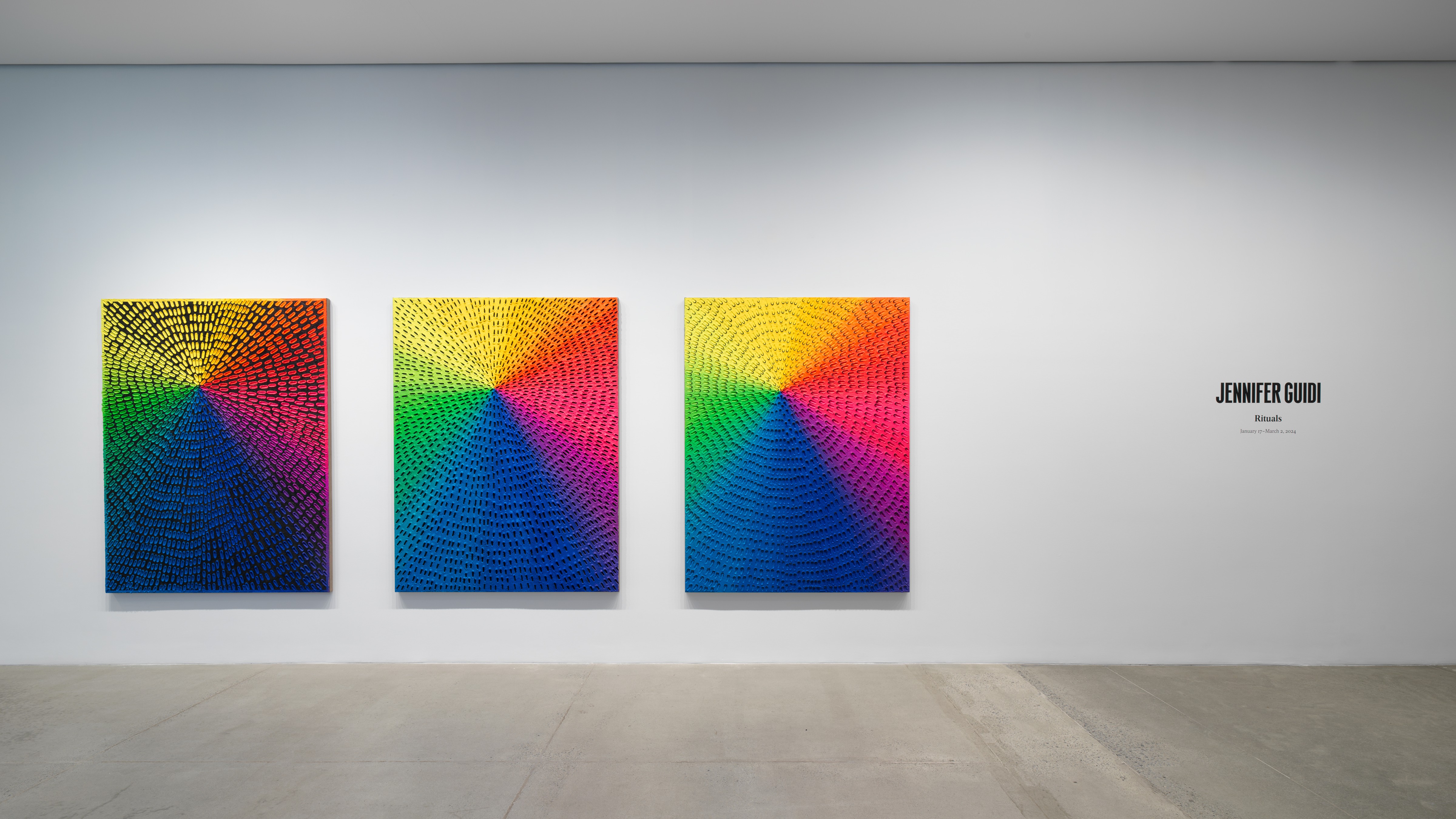 Jennifer Guidi: Rituals, 541 West 24th Street, New York, January 17 ...
