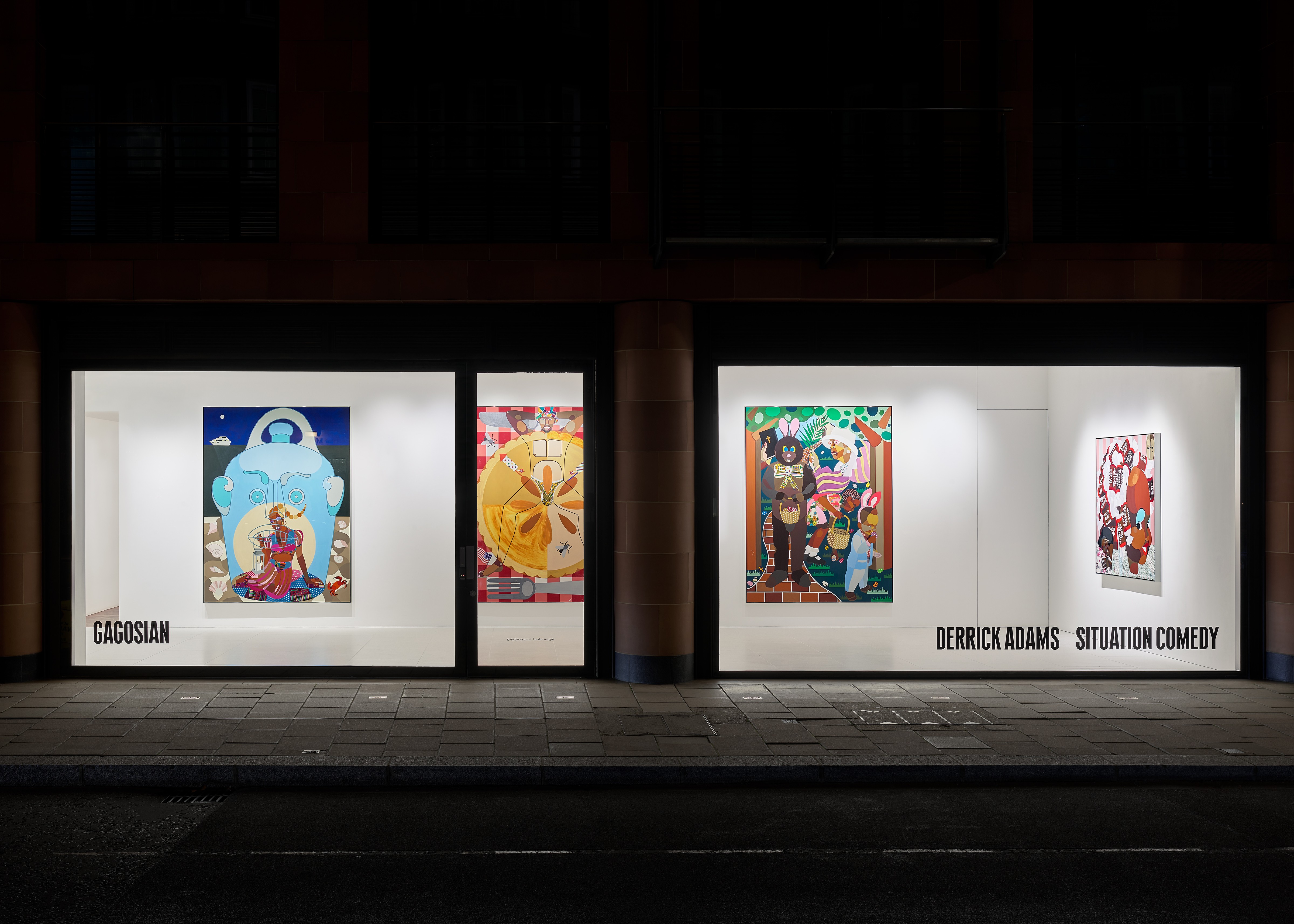 Derrick Adams: Situation Comedy, Davies Street, London, February 13 ...