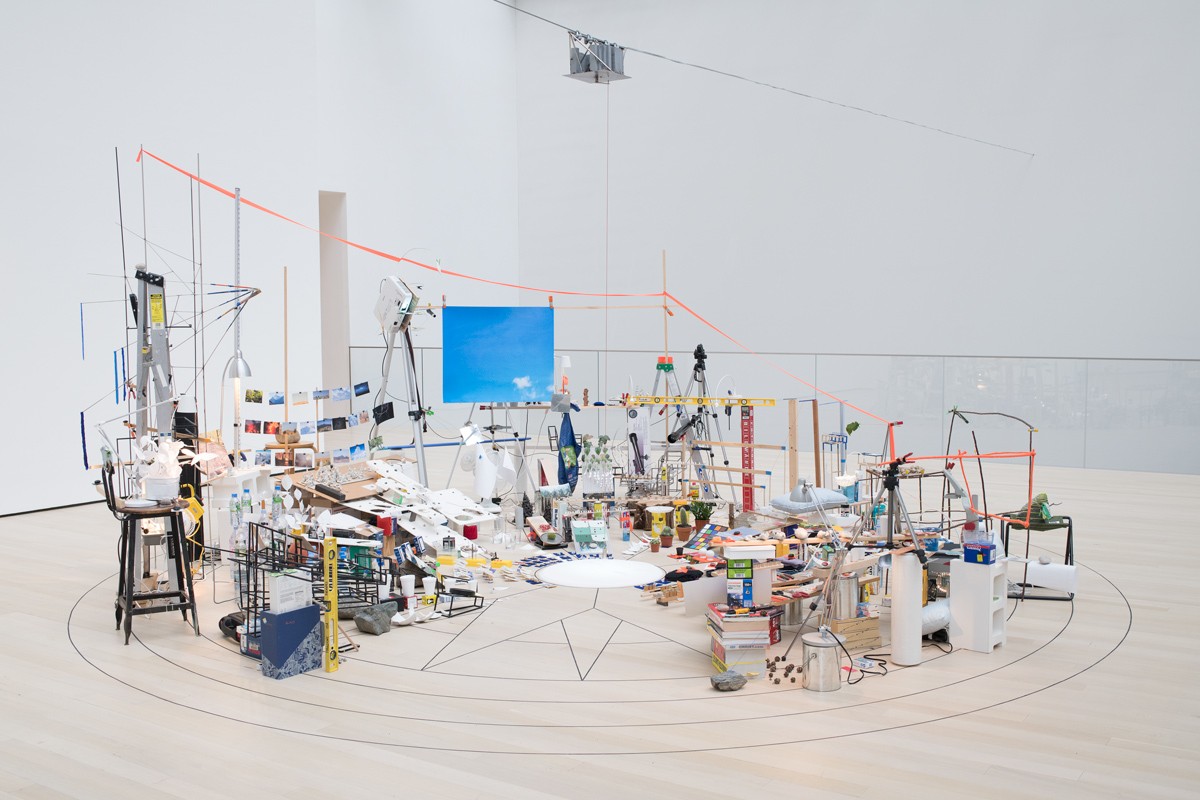 Sarah Sze in: Surrounds: 11 Installations | Gagosian