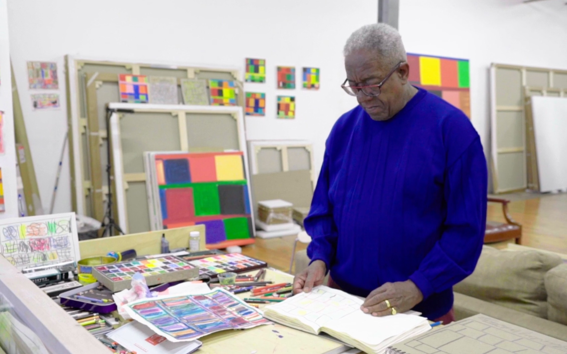 Stanley Whitney: Paintings on Paper, Gstaad, December 19, 2022–January ...